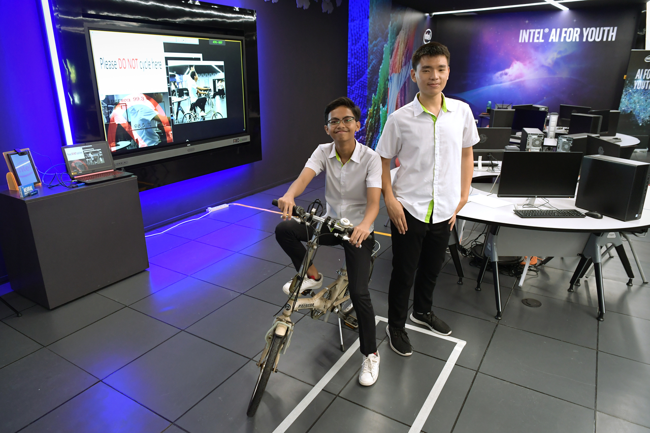 ITE students create real-life solutions with AI in Intel project | The ...
