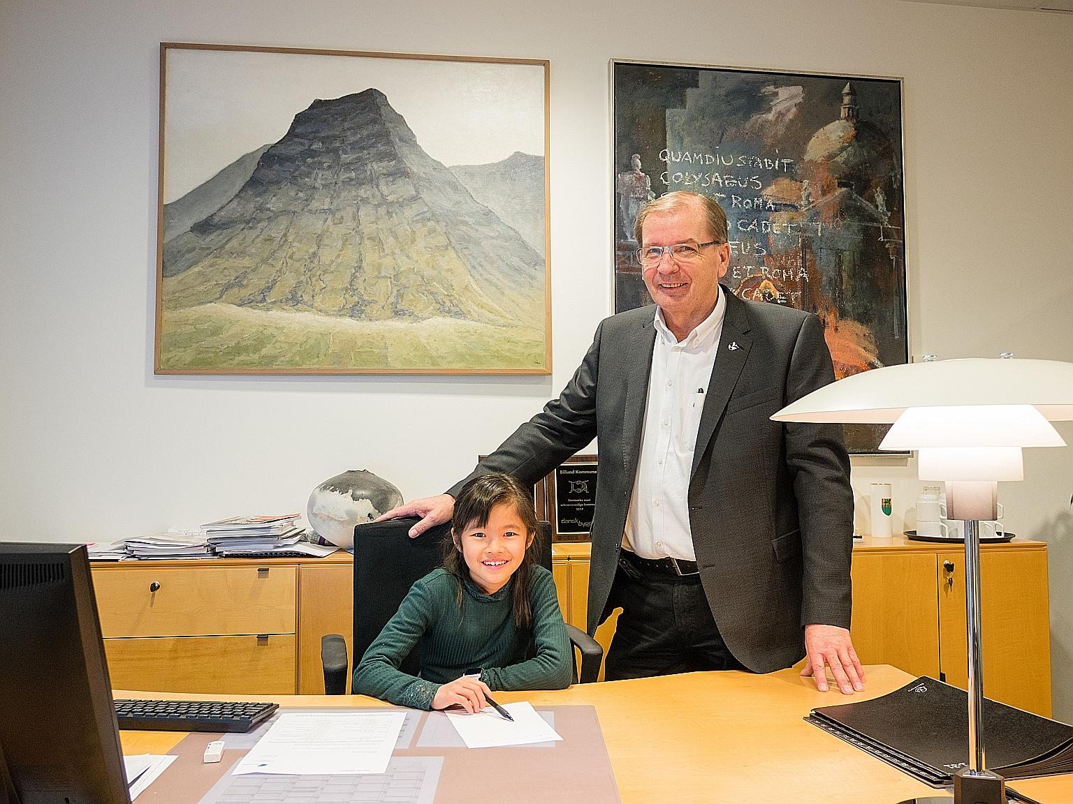 10-year-old girl from Singapore is a child mayor in Denmark | The ...