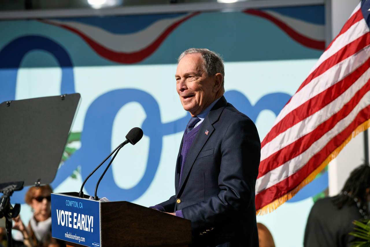 You won't bully me: Democratic presidential contender Michael Bloomberg ...