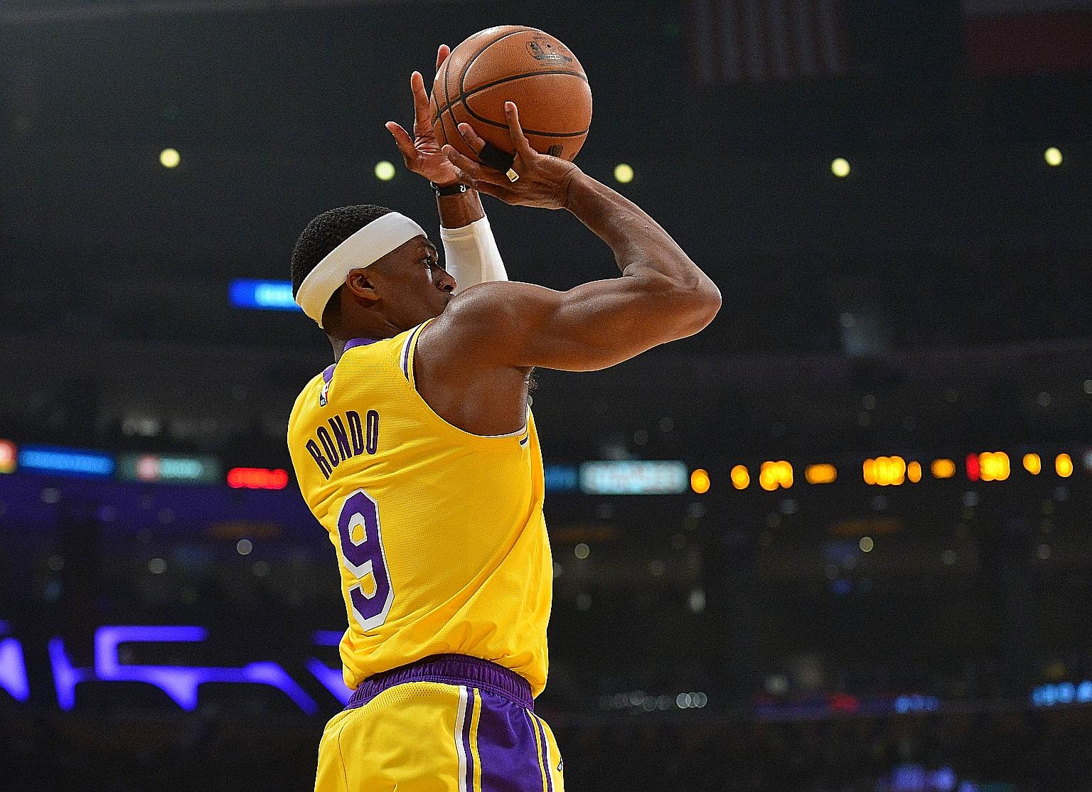Rondo takes up shooting mantle | The Straits Times