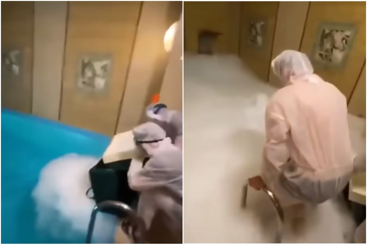 Three die after dry ice stunt at Russian Instagram star's pool party ...