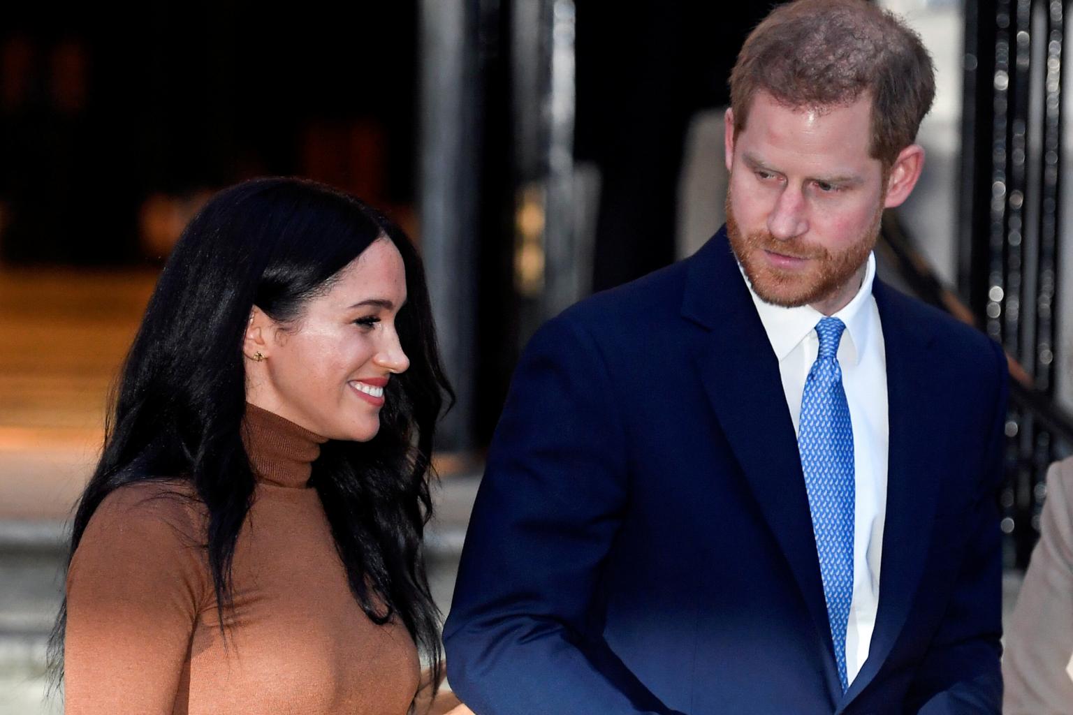 Britain's Prince Harry and wife Meghan begin final royal events | The ...