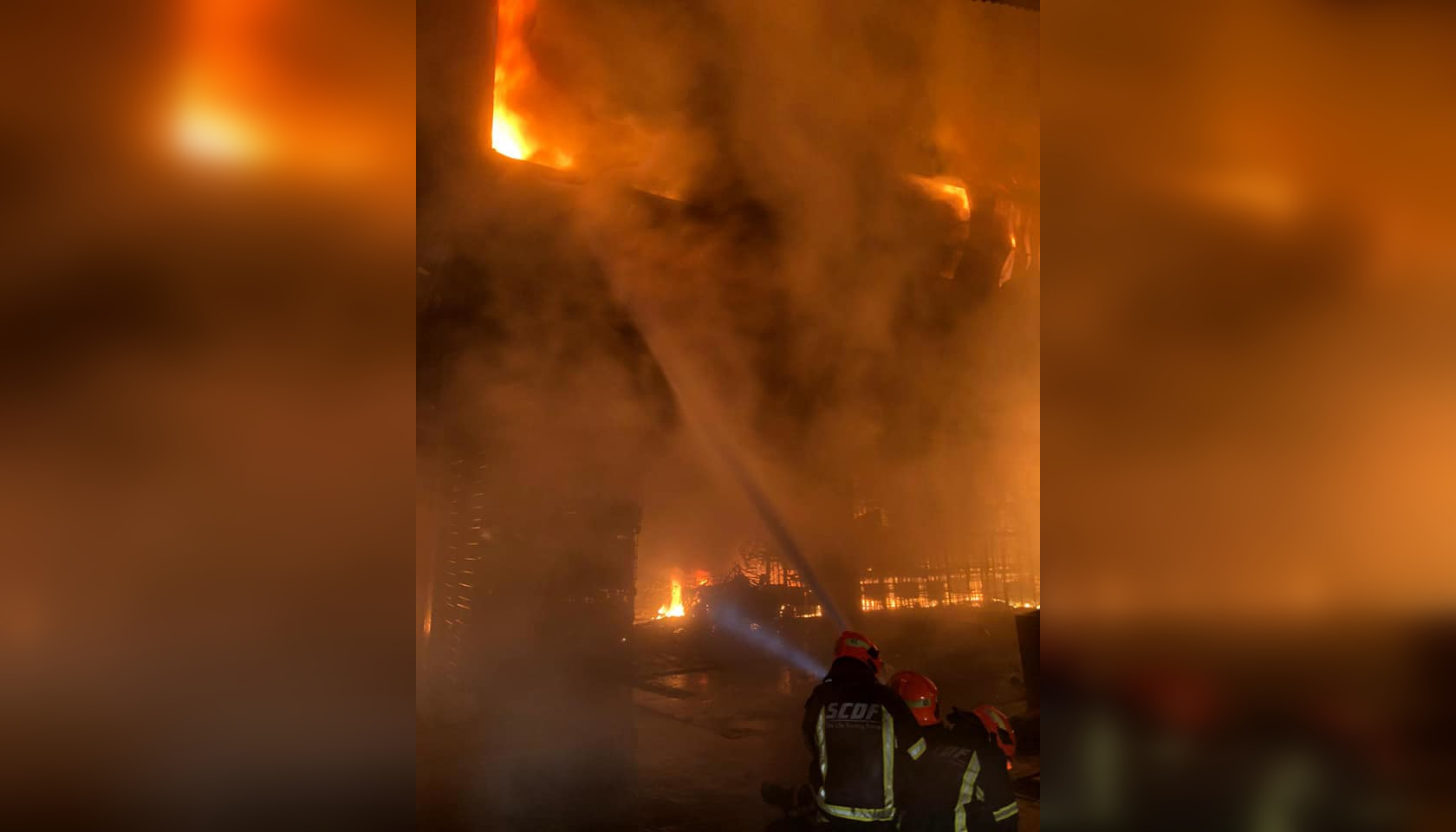 Fire in Tuas industrial area put out by SCDF after nearly 18 hours ...