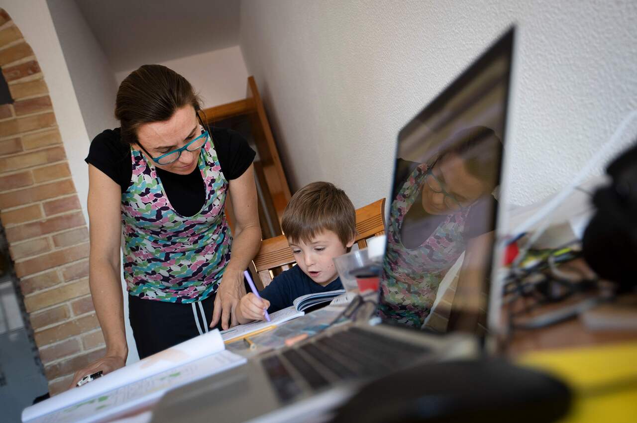 Working parents face almost double the chores and child care during ...