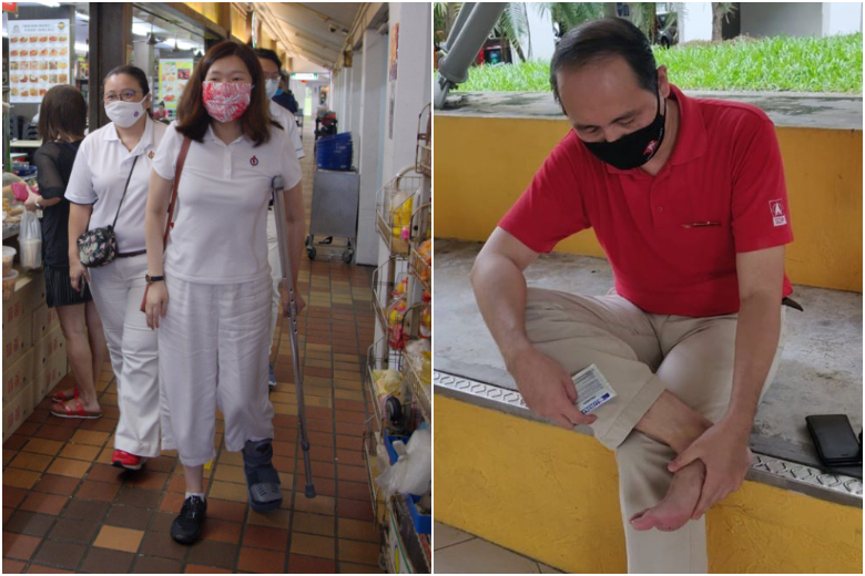Singapore GE2020: PAP's Hany Soh adapts campaign after foot fracture ...