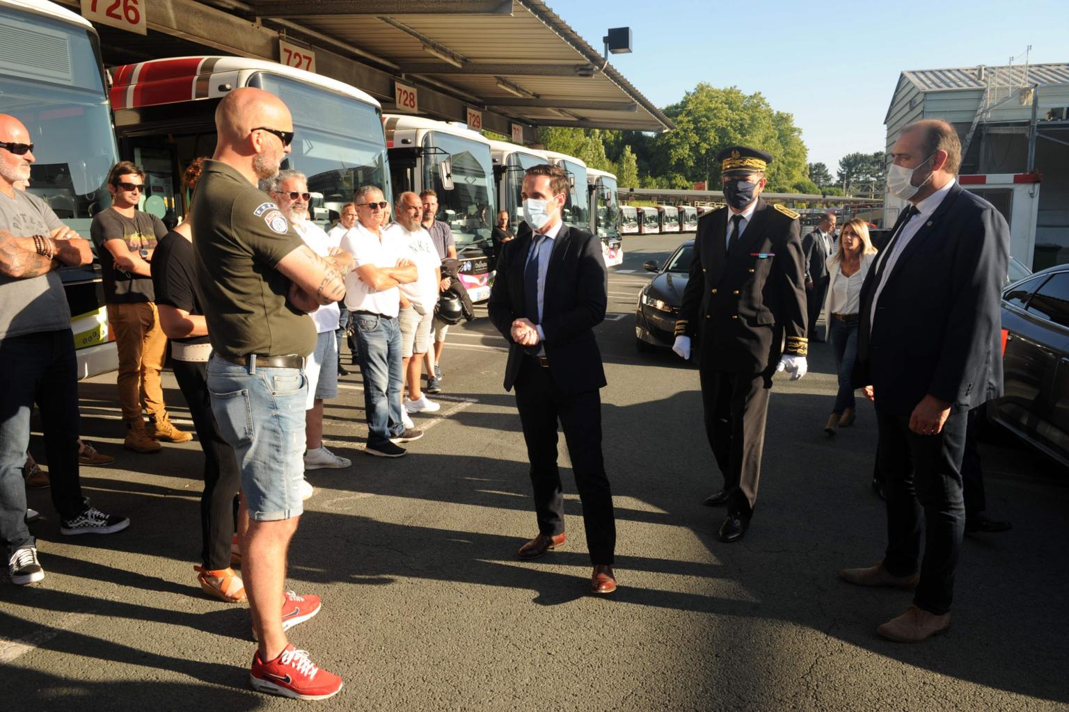 Two men charged over brutal assault on French bus driver | The Straits ...