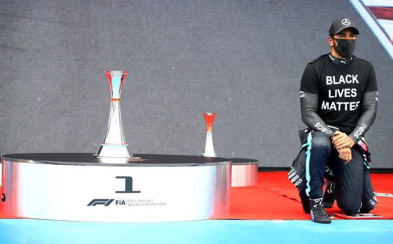 Motor racing: Lewis Hamilton criticises F1 after 'rushed' anti-racism ...