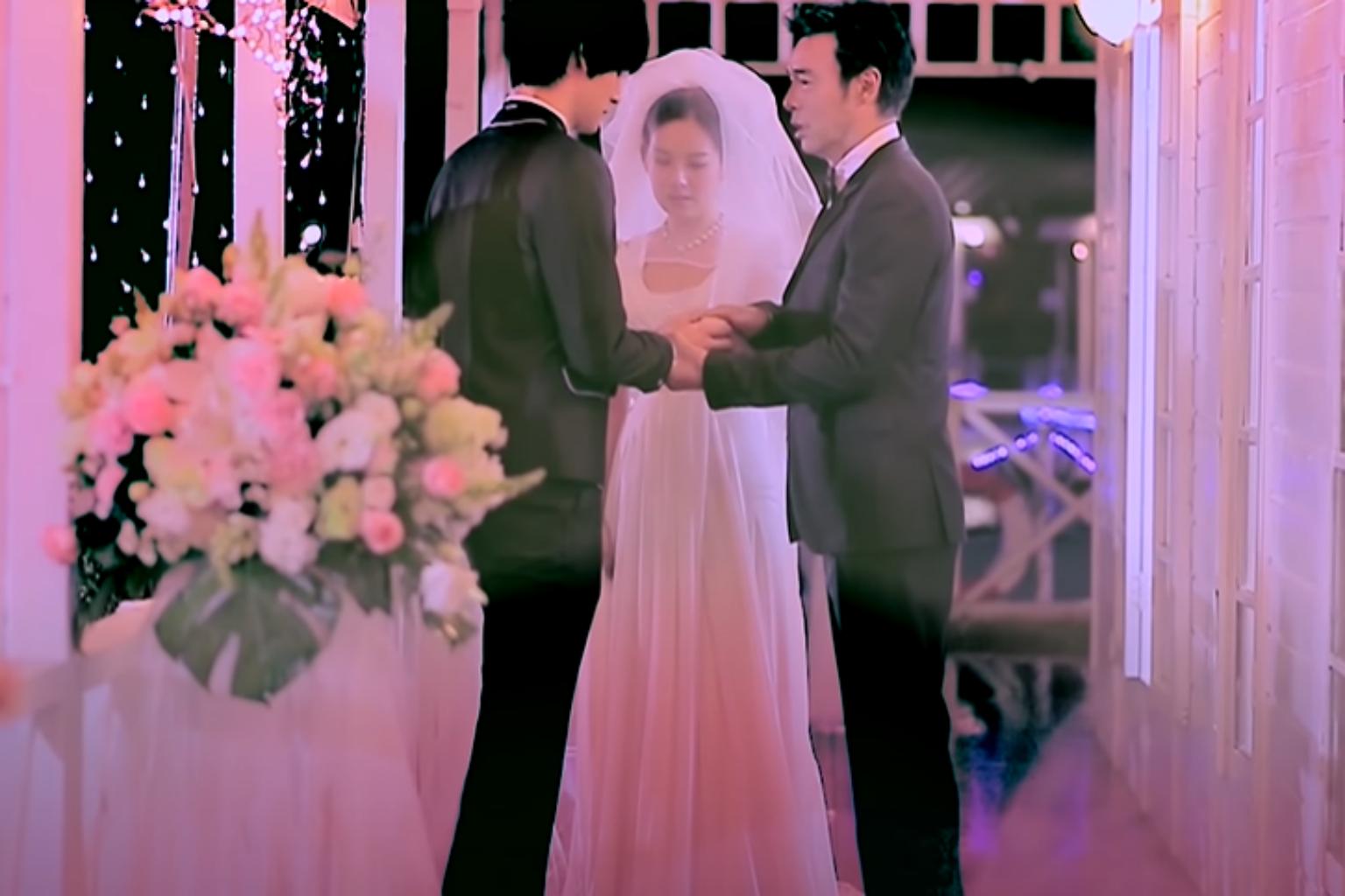 Singer Kenny Bee cries in clip of 'daughter's wedding', which turns out ...