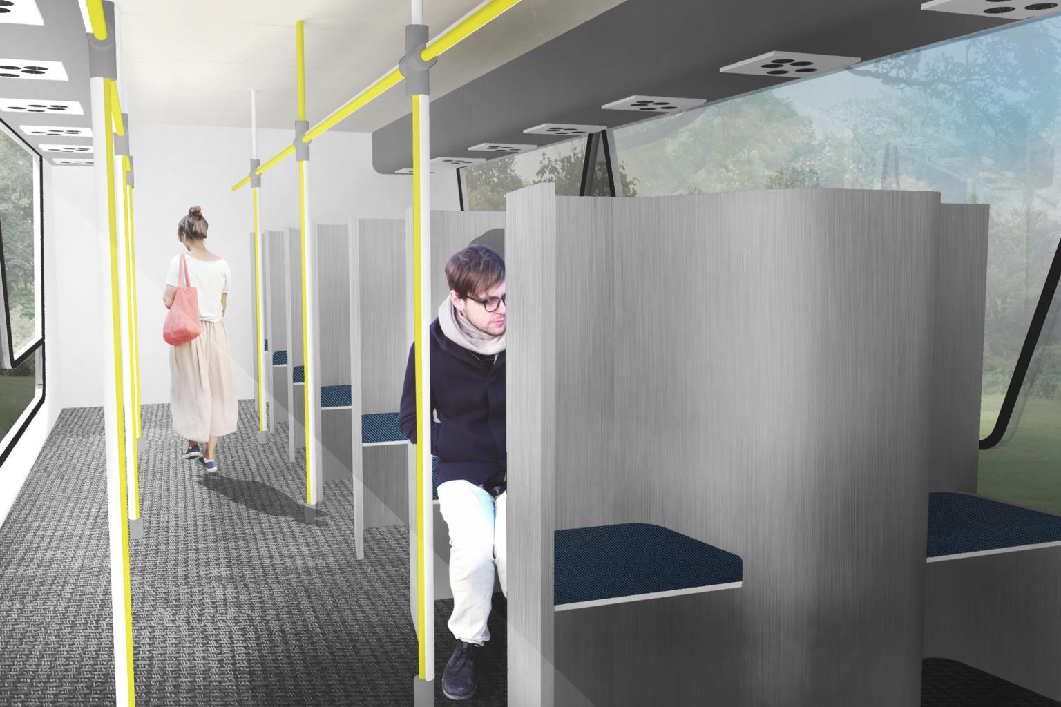 Remote payment, rotating handrails: 'Pandemic-proof' bus design by S ...