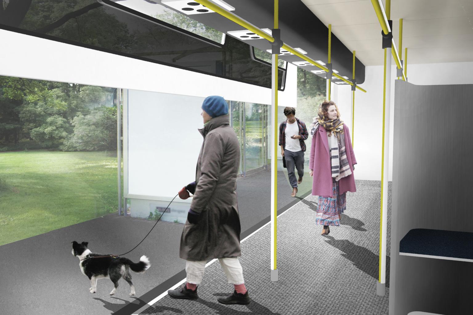Remote payment, rotating handrails: 'Pandemic-proof' bus design by S ...