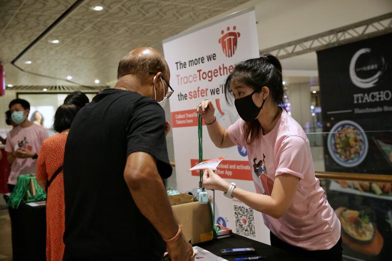 TraceTogether token distribution to be expanded | The Straits Times