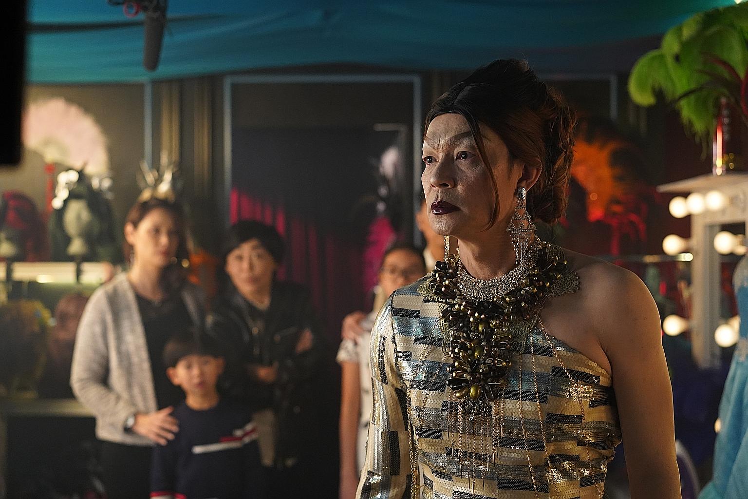 Mark Lee sparkles in drag role | The Straits Times