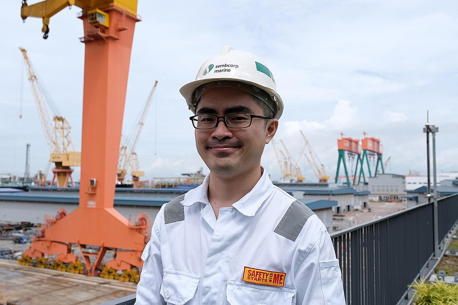 Engineer retrained to take on new role in company | The Straits Times