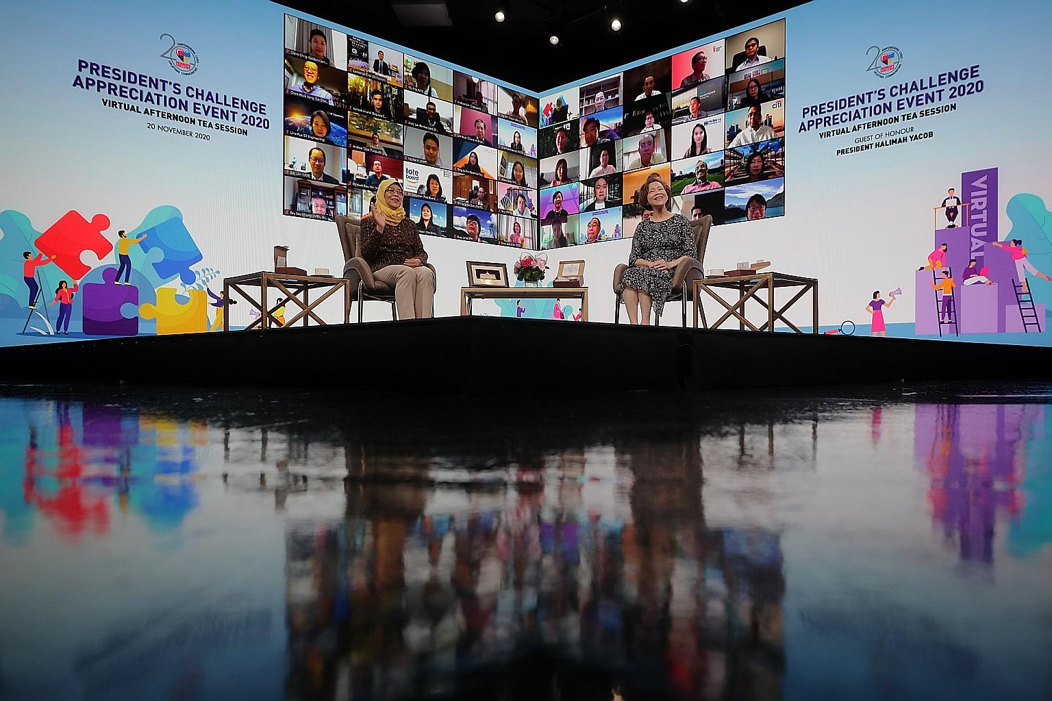 64 firms lauded for their role in President's Challenge | The Straits Times