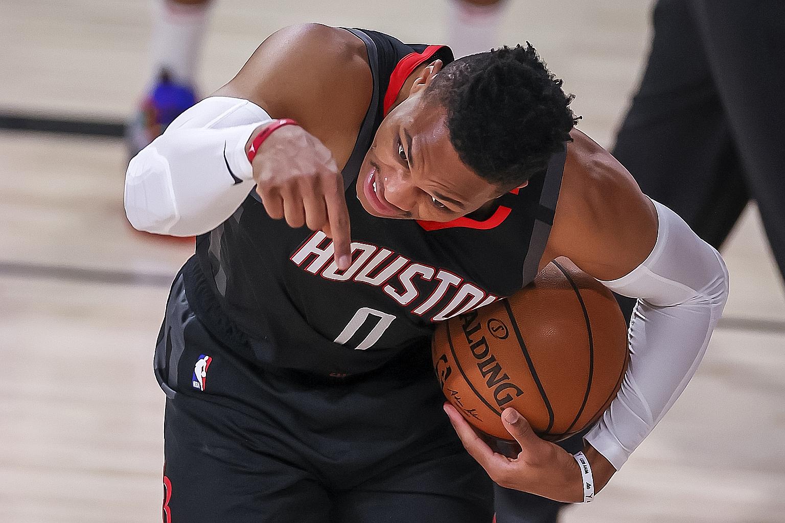 'Truly unique' Westbrook heads east to Washington | The Straits Times