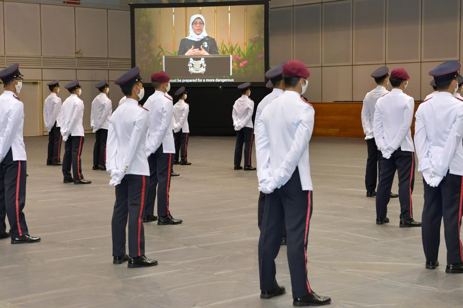Cadets commissioned as SAF officers take Covid-19 challenges in their ...