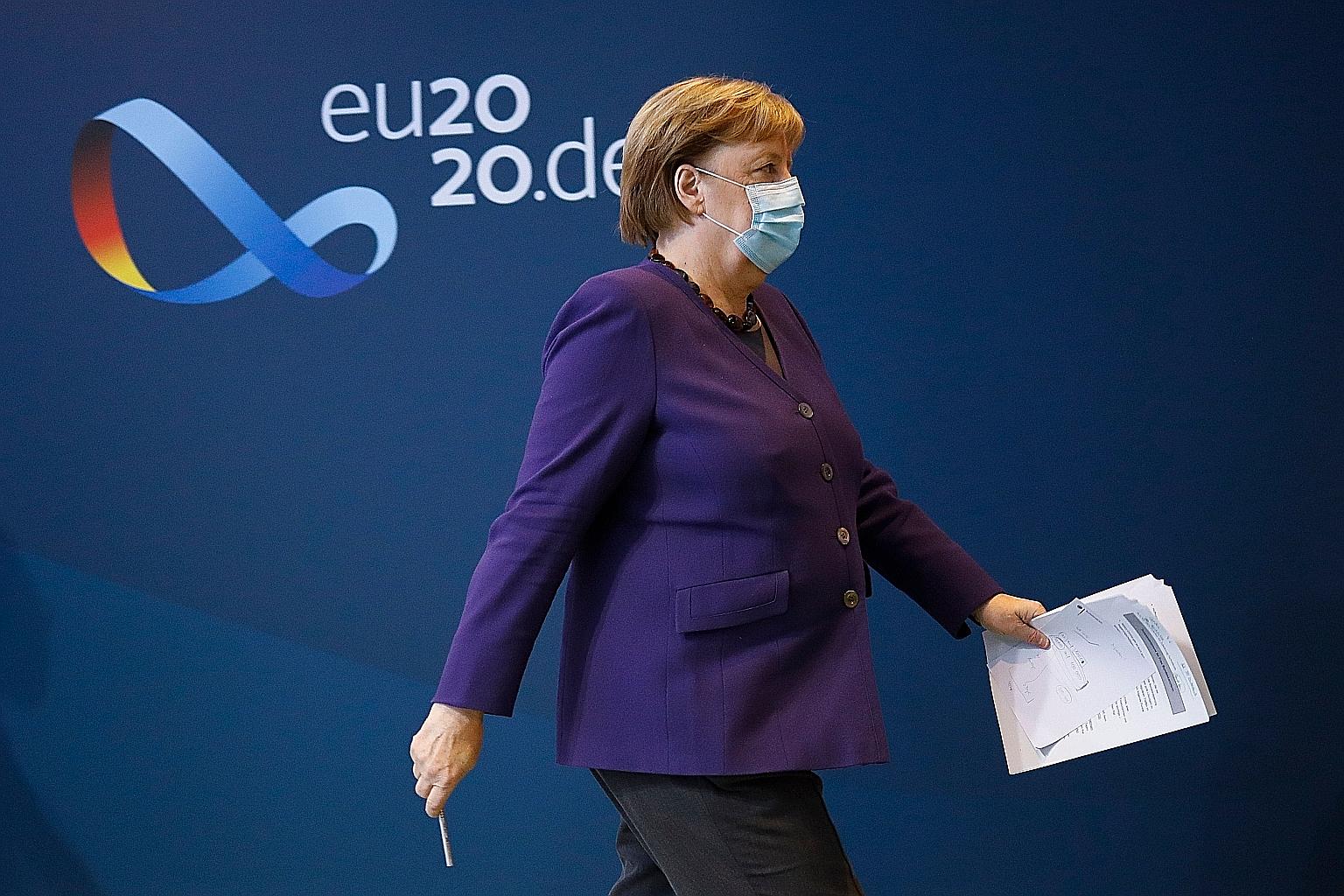Merkel faces headache of bridging gap between member-states at EU ...