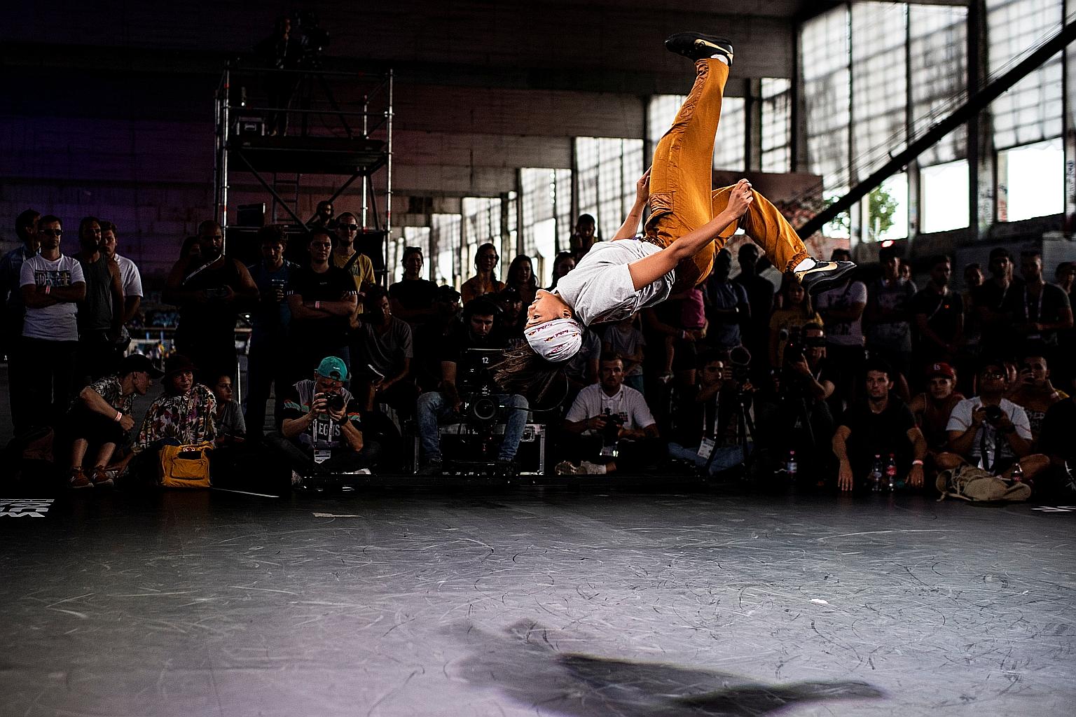 Paris throw down for B-boys, B-girls | The Straits Times