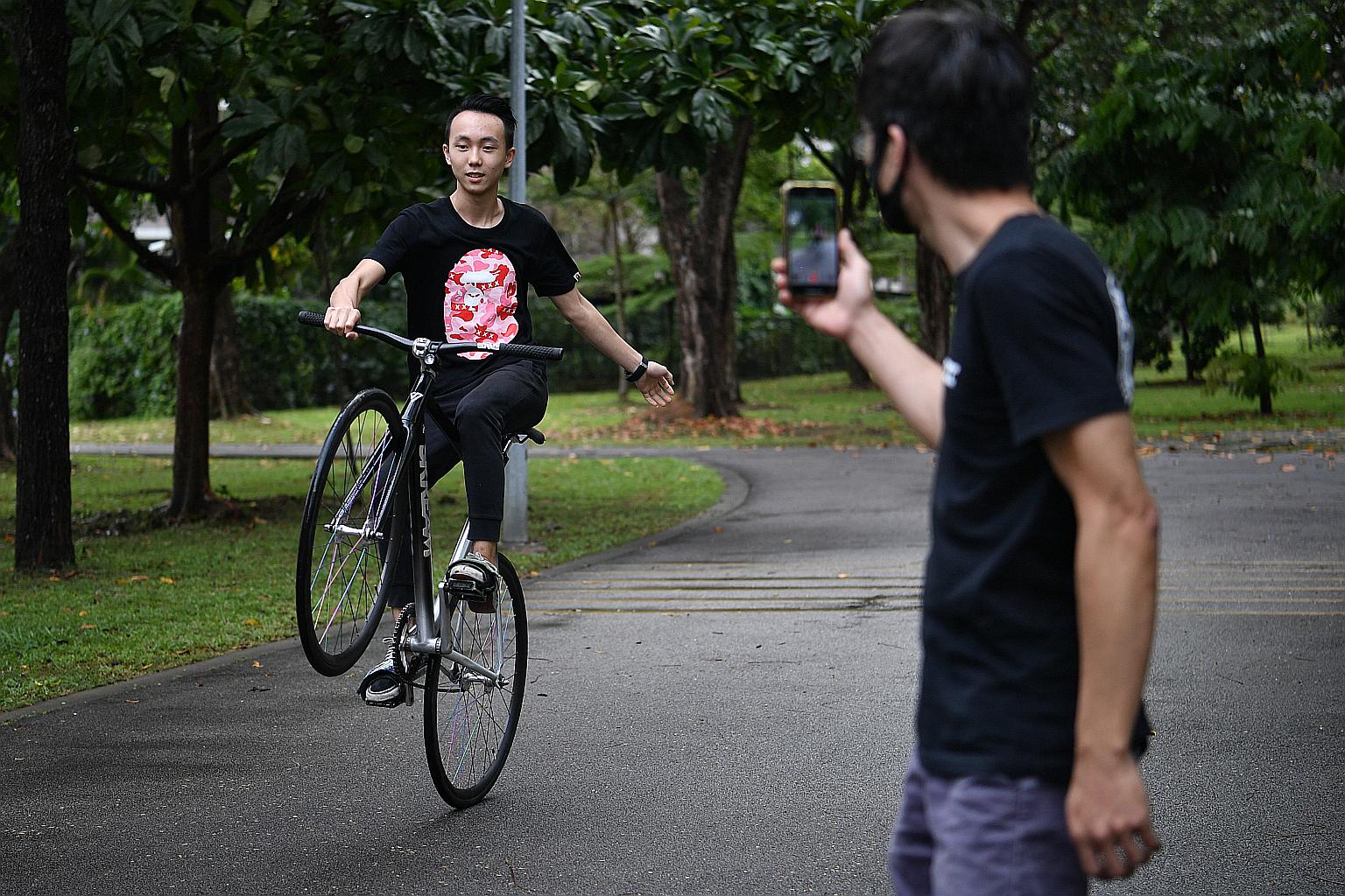 An intergenerational friendship and gravity-defying bike tricks | The ...