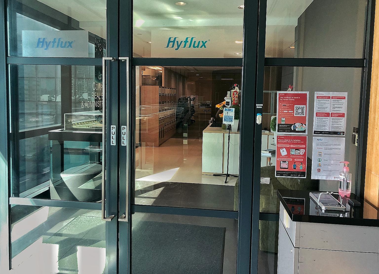 Hyflux has at least 7 non-binding offers as cash runs out | The Straits ...