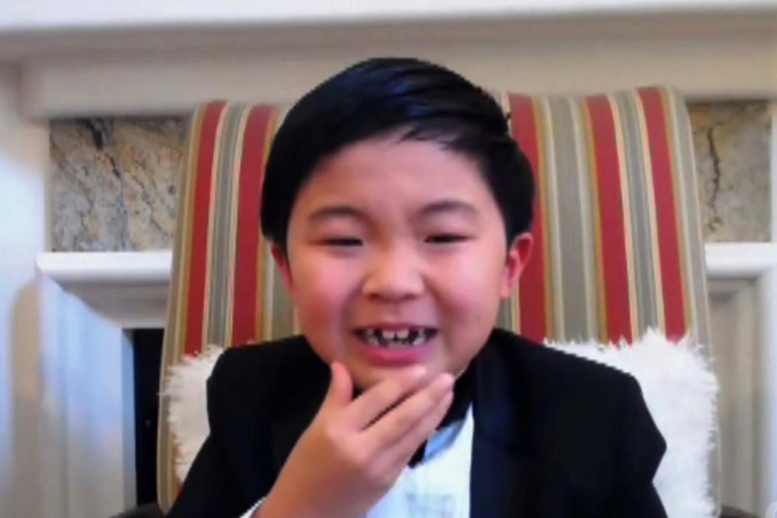 Minari star Alan Kim, 8, weeps after winning best young actor at ...