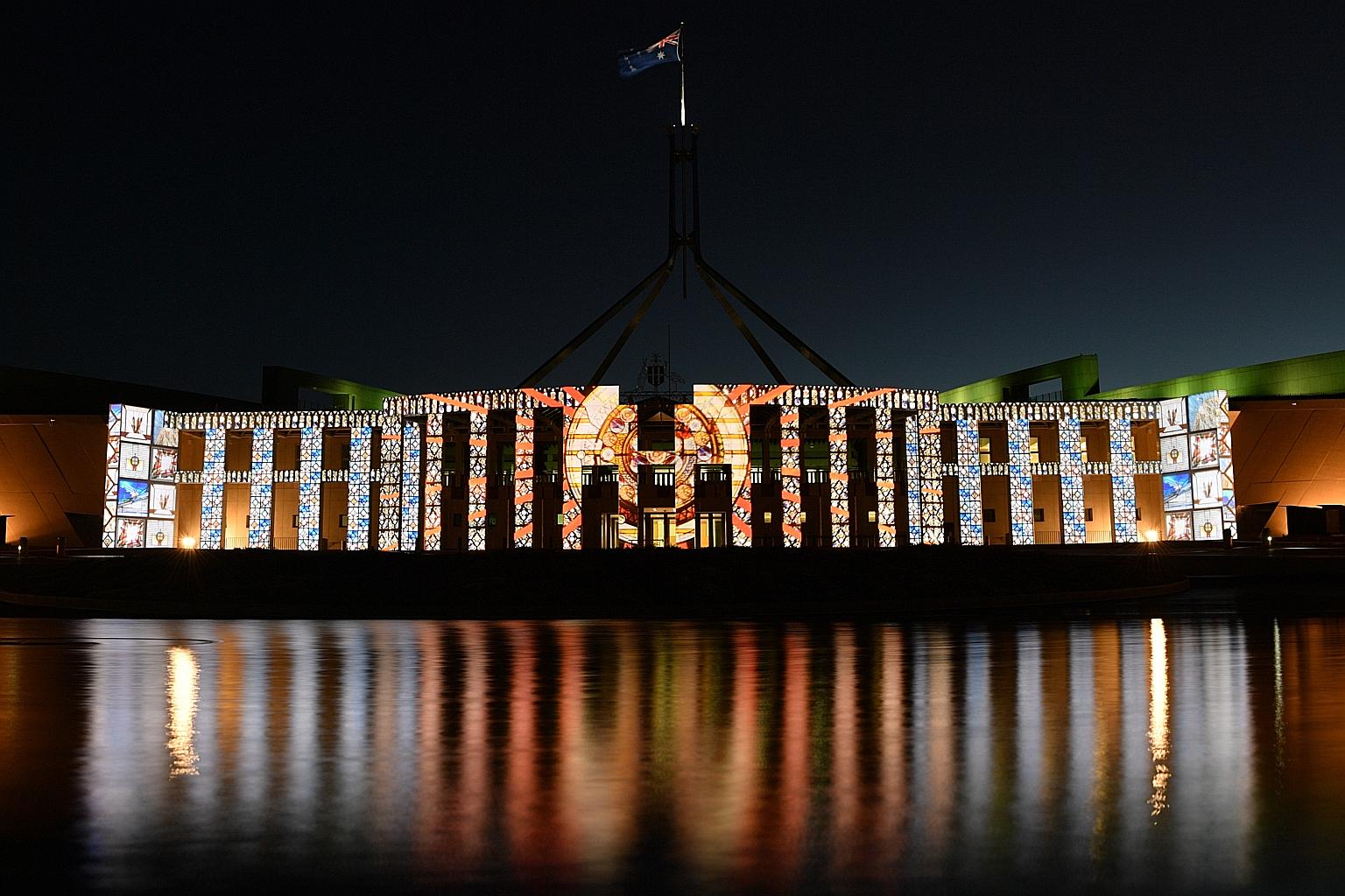 Canberra lights up | The Straits Times