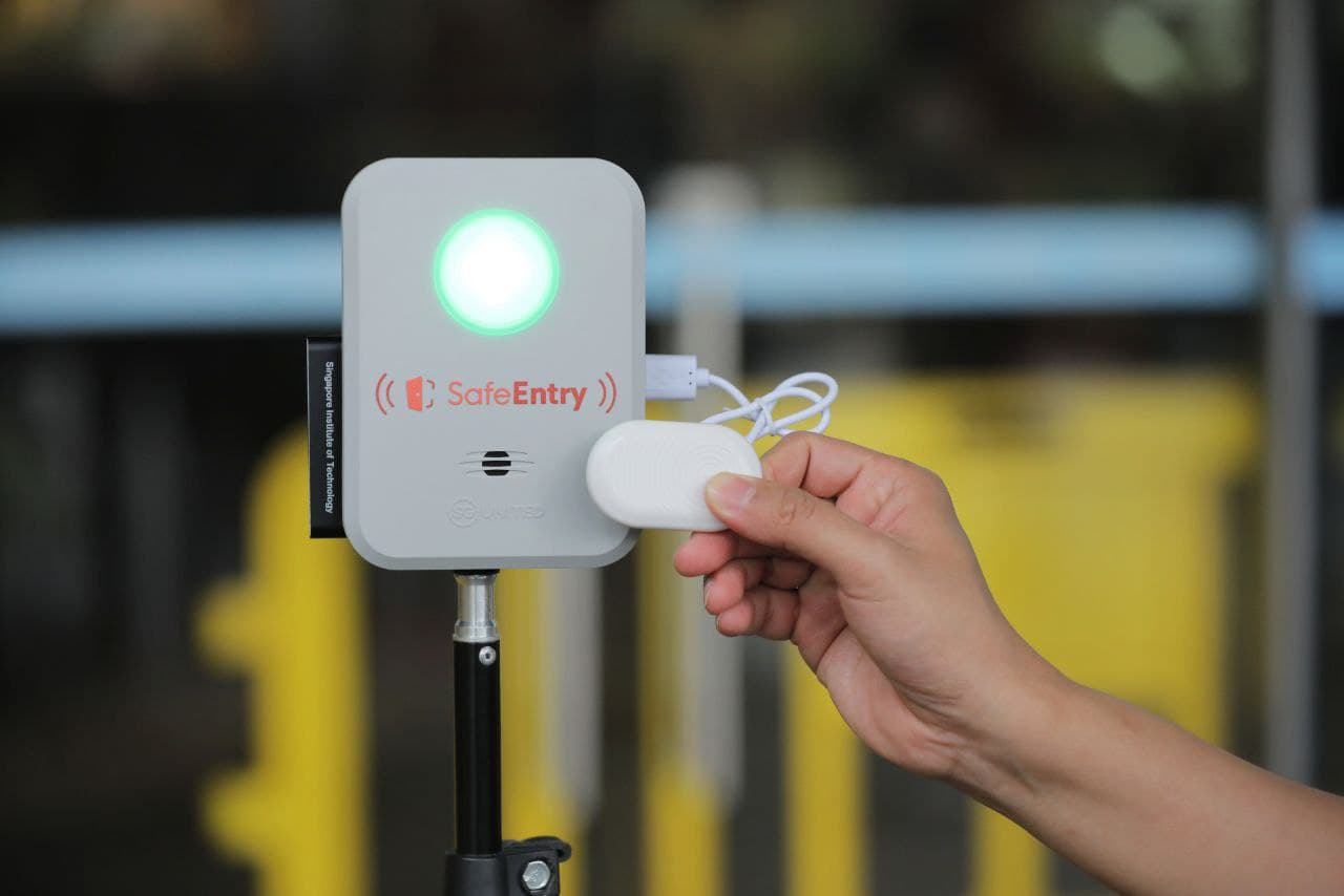 New SafeEntry system lets you tap phone or TraceTogether token on ...