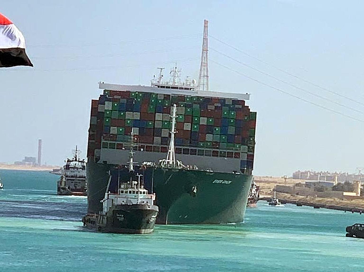 Traffic in Suez Canal set to resume after stranded container vessel is ...