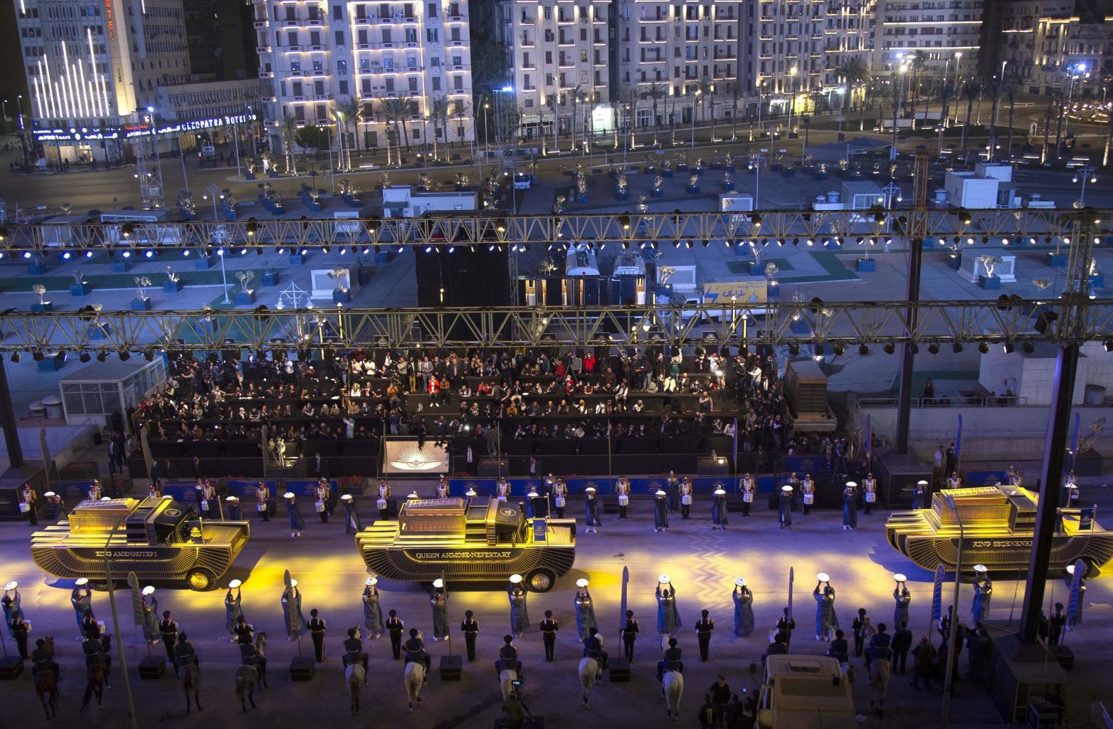 'Golden Parade' carries pharaohs to new home in Egyptian capital | The ...