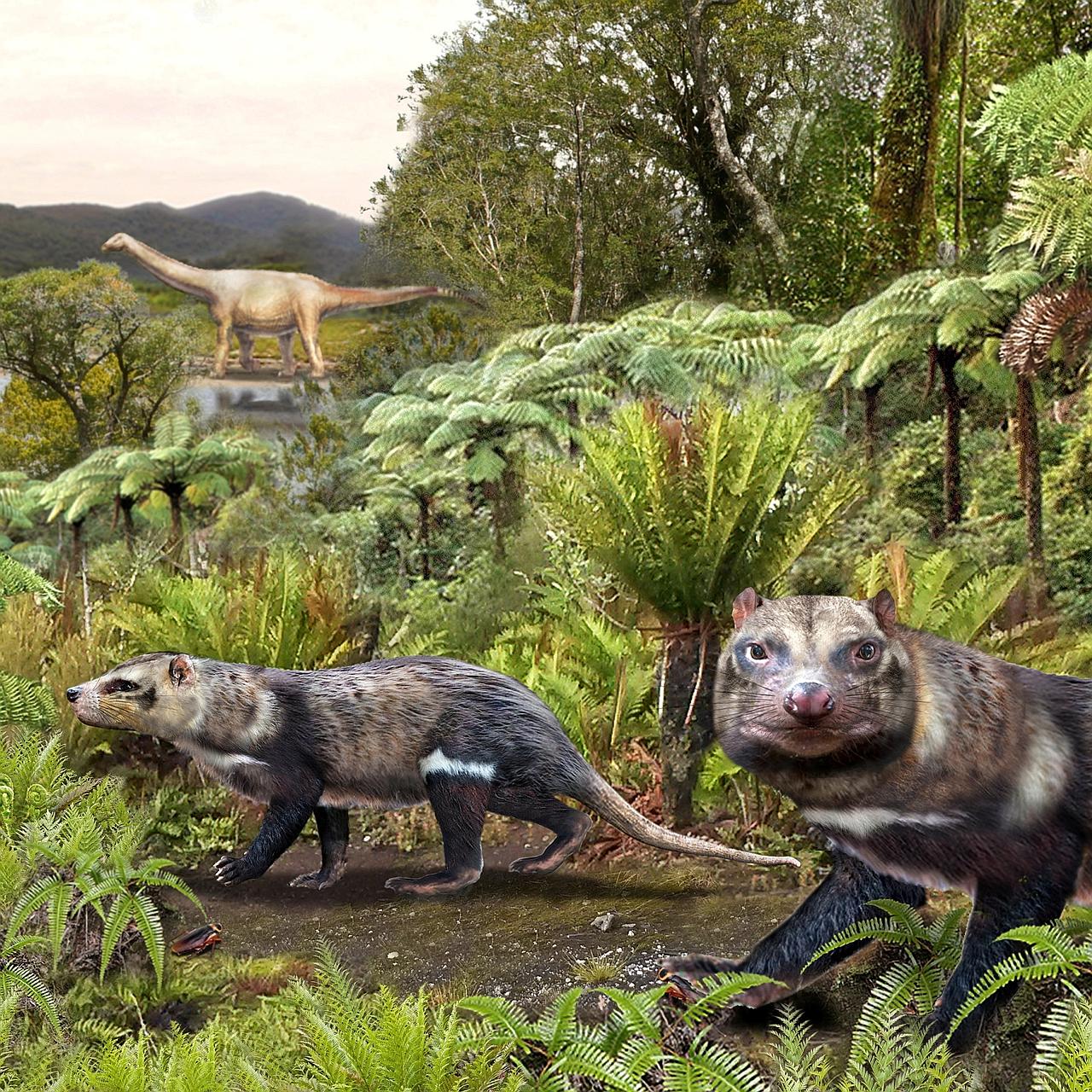 Fossil of 'skunk' that lived among dinosaurs unearthed in Patagonia ...
