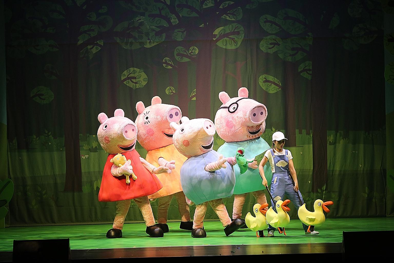 Peppa Pig and friends back on stage | The Straits Times
