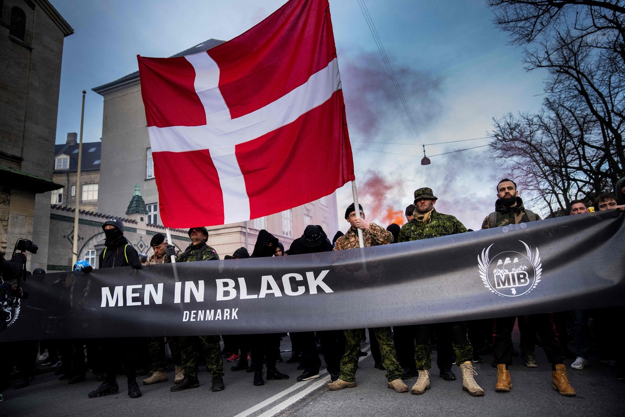 Denmark's 'Men in Black' see red over Covid-19 rules | The Straits Times