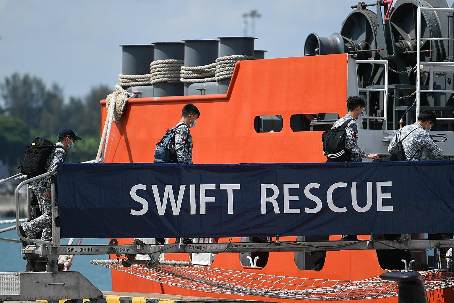 S'pore rescue vessel expected to reach search area tomorrow | The ...