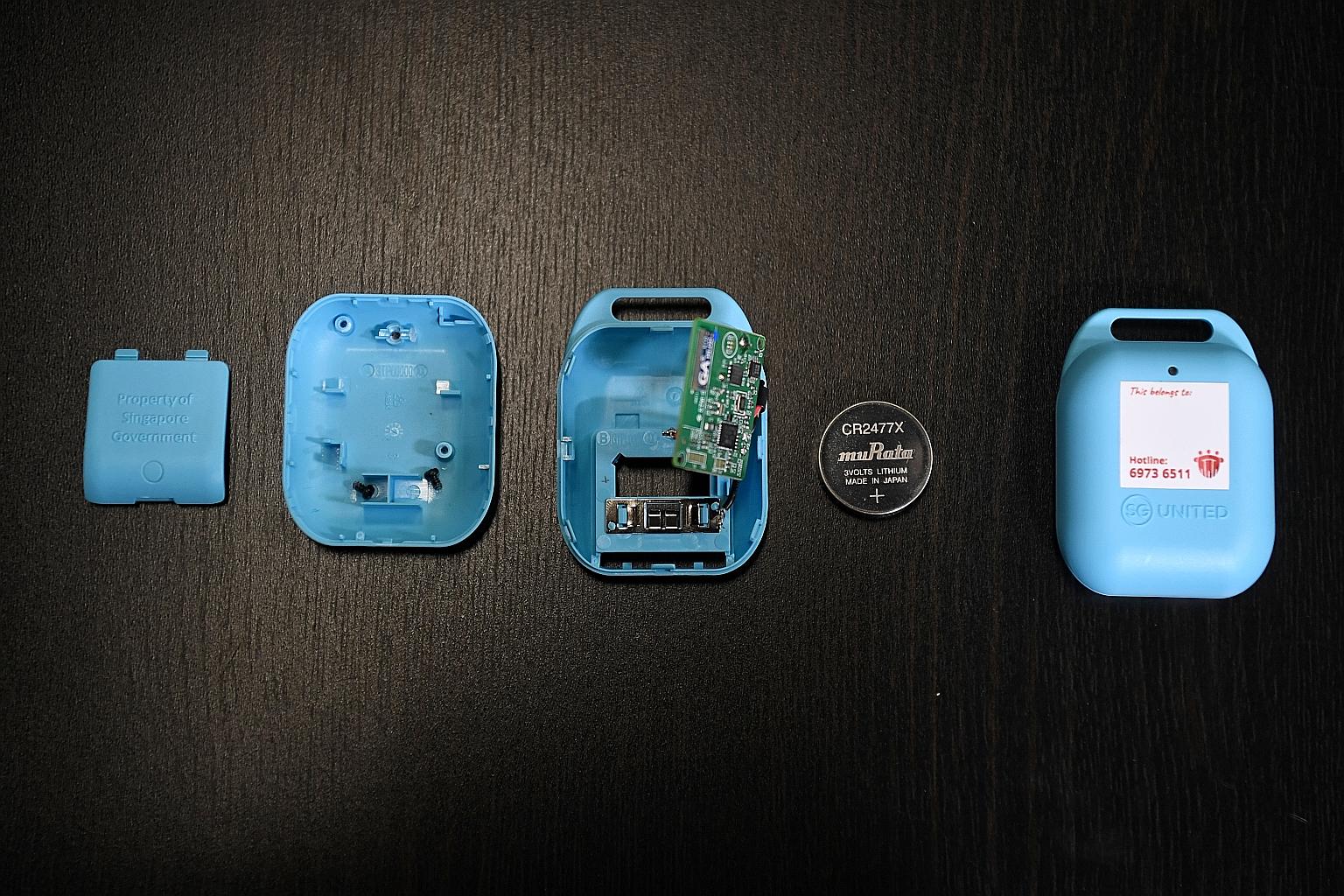 Contact tracing token safe for use | The Straits Times