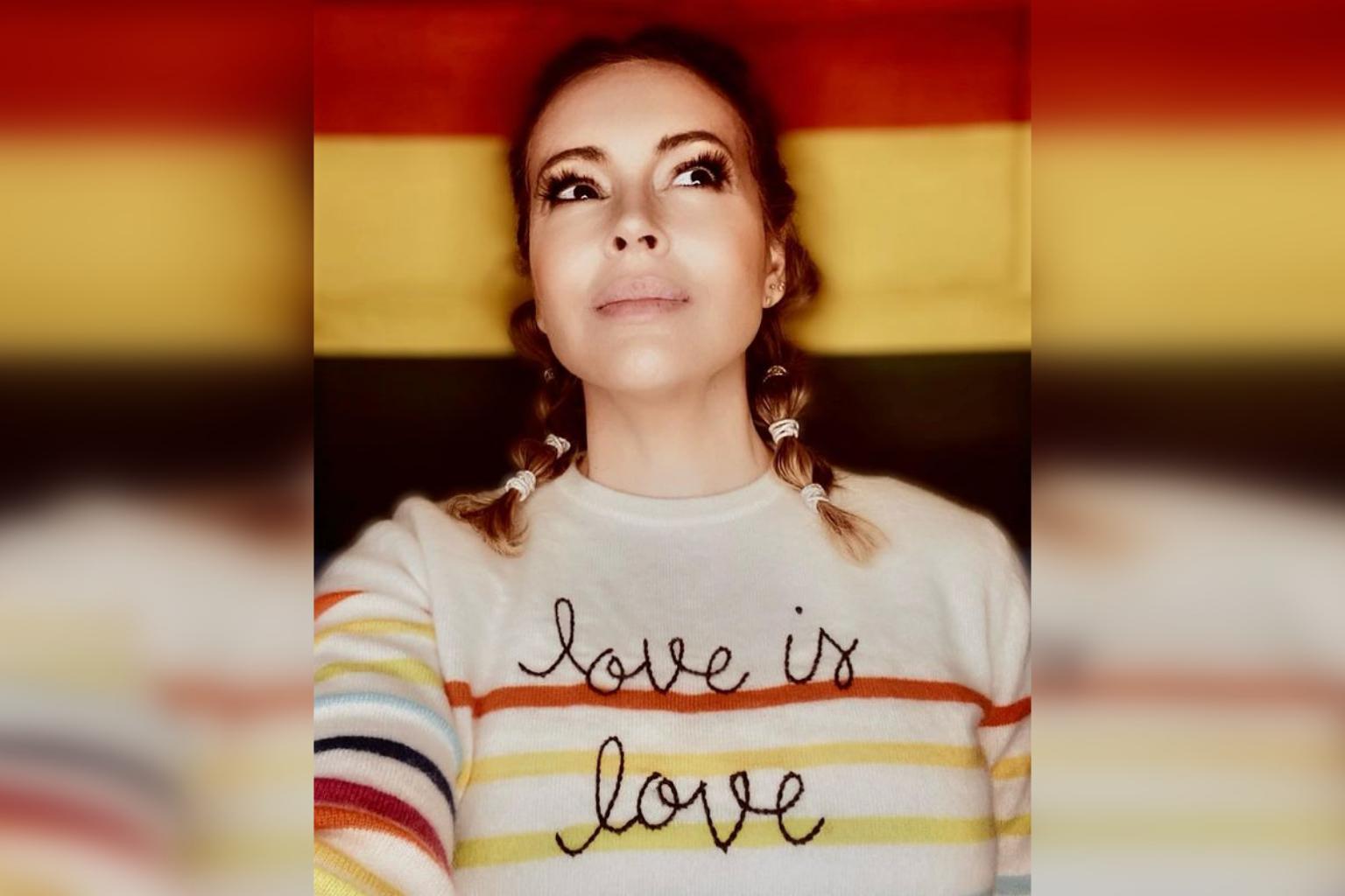 Alyssa Milano Leanbh 2024