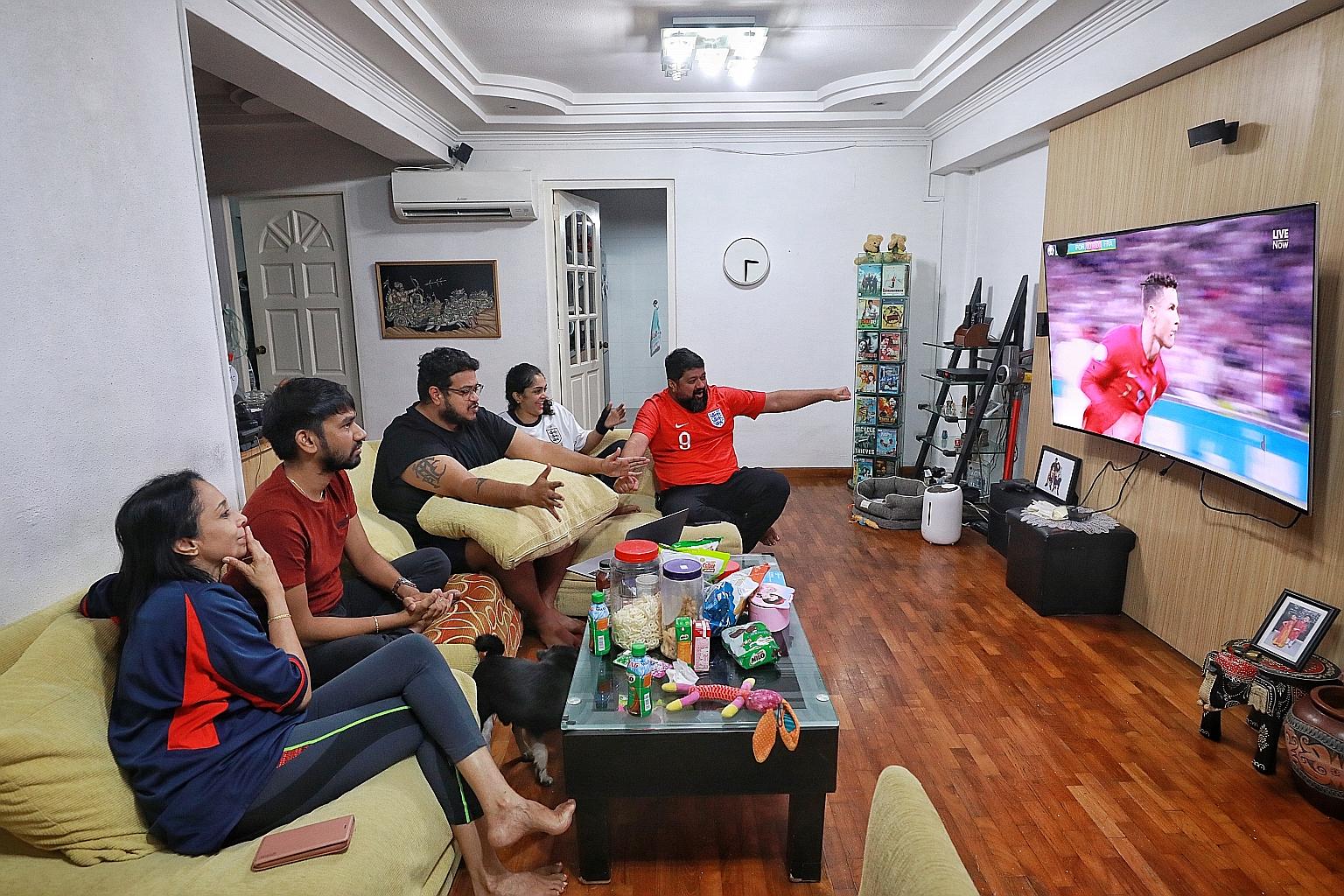 Home a comfort for fans in S'pore | The Straits Times