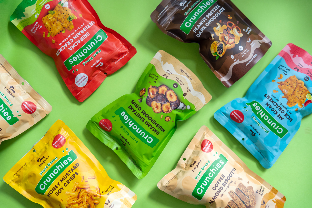 Healthy snacks in happy packaging from S'pore brand Crunchies | The ...