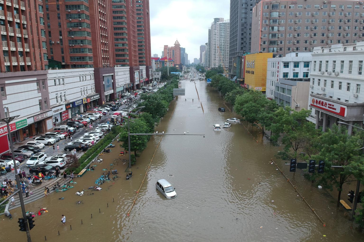 'The water kept rising': Floods in China's Henan kill dozens, displace ...