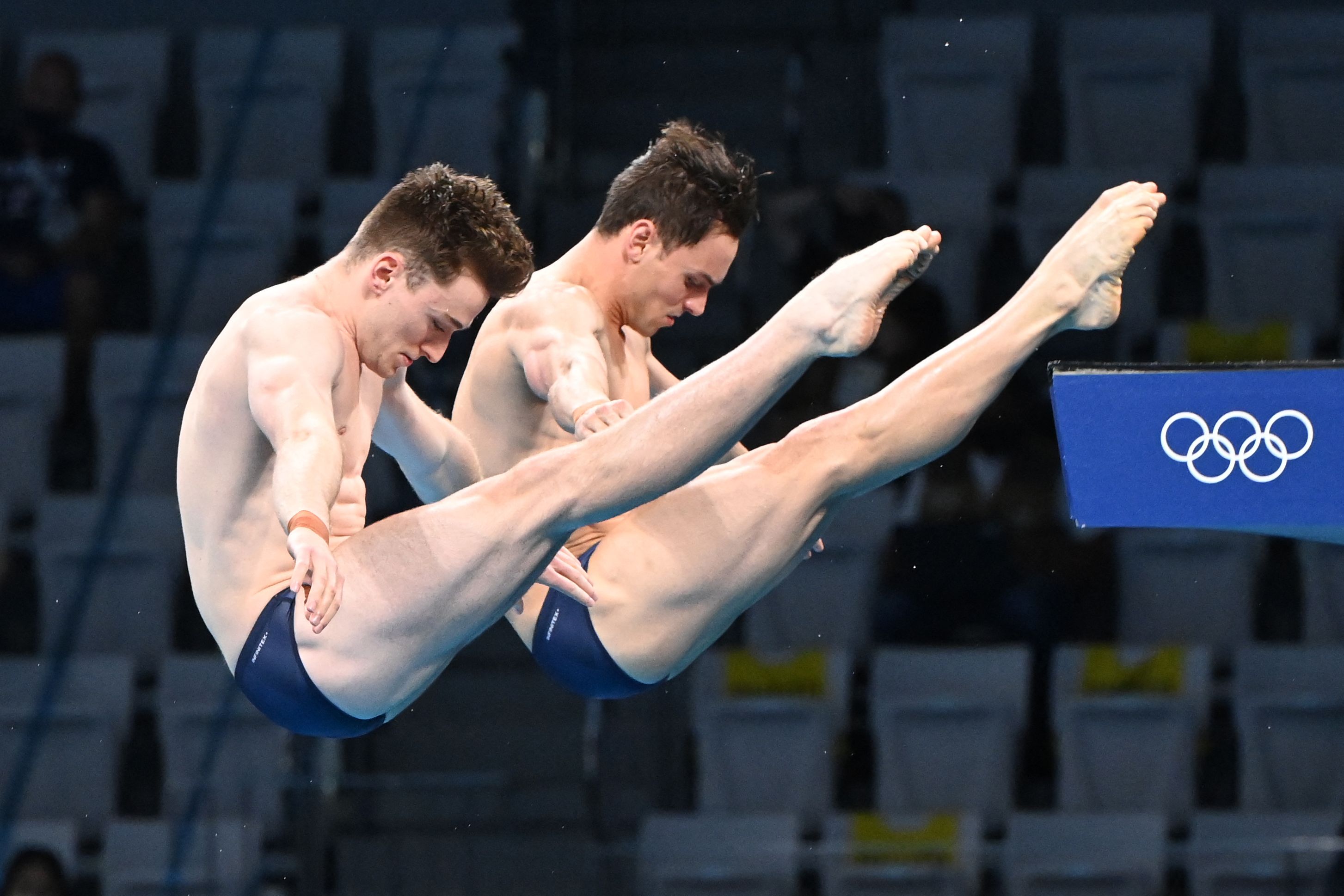 Olympics: Britain's Tom Daley, Matty Lee win men's synchronised 10m ...