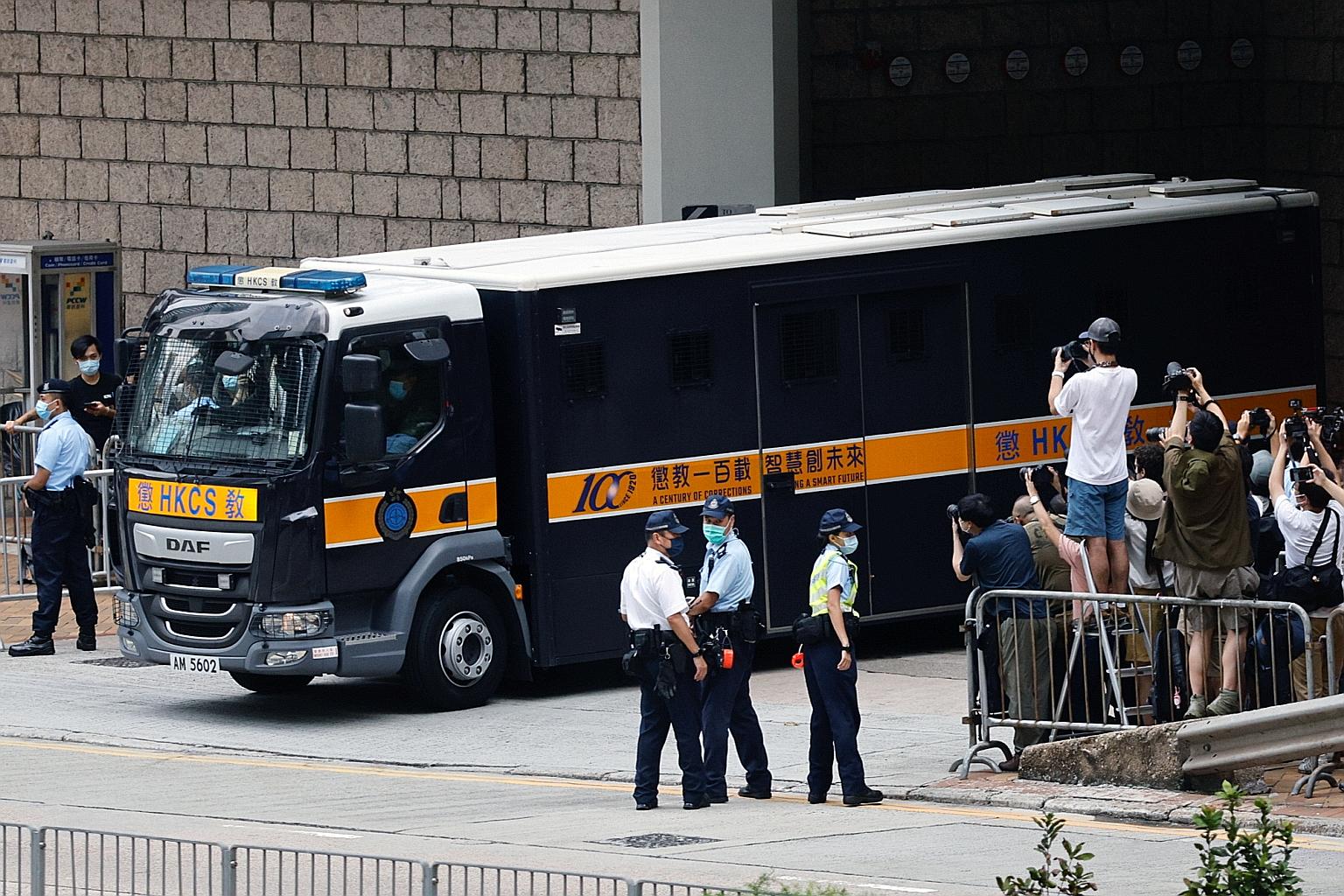 HK man jailed 9 years in first conviction under security law | The ...