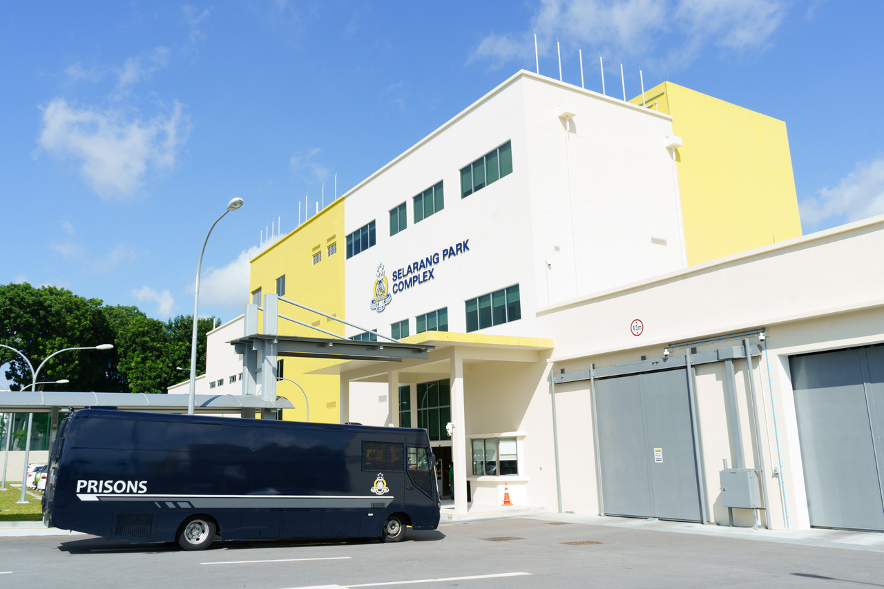 350 released inmates and officers at Selarang Park Complex test ...