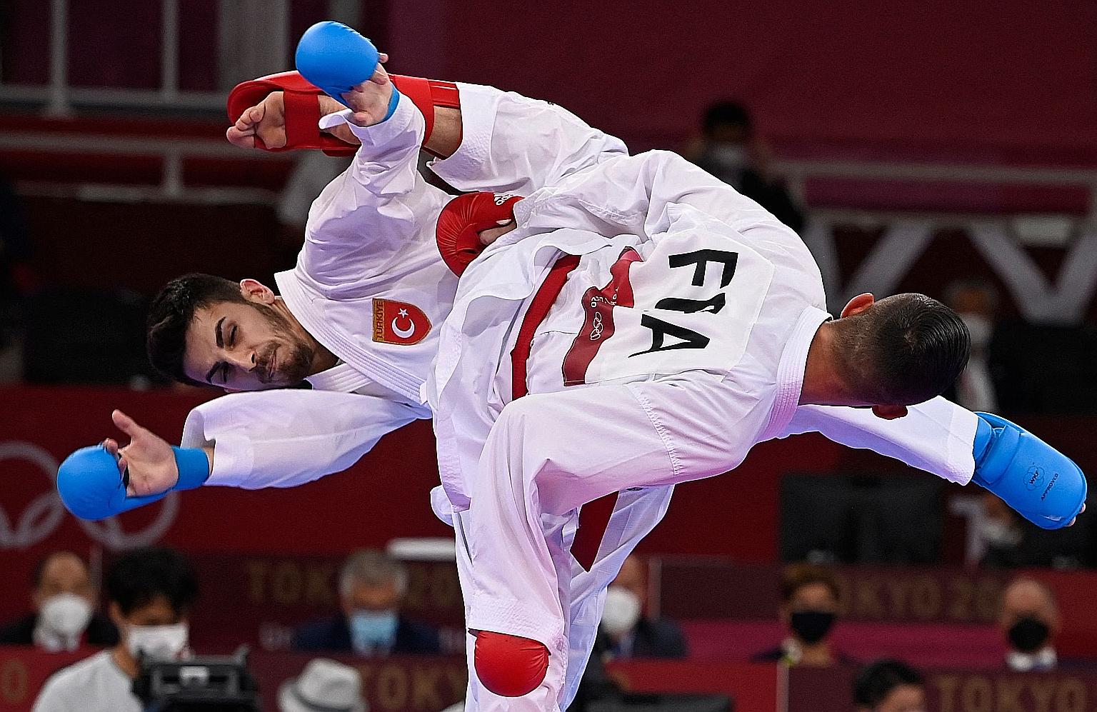 Karate finally takes the spotlight | The Straits Times