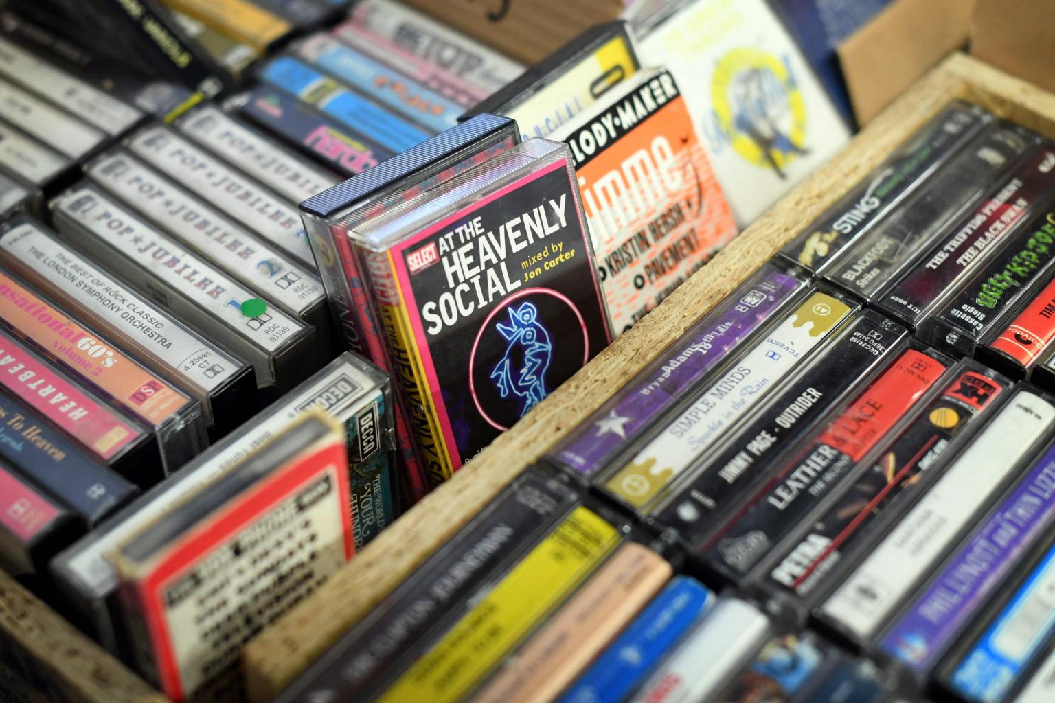 Britain's last cassette shop reels in nostalgic music lovers | The ...