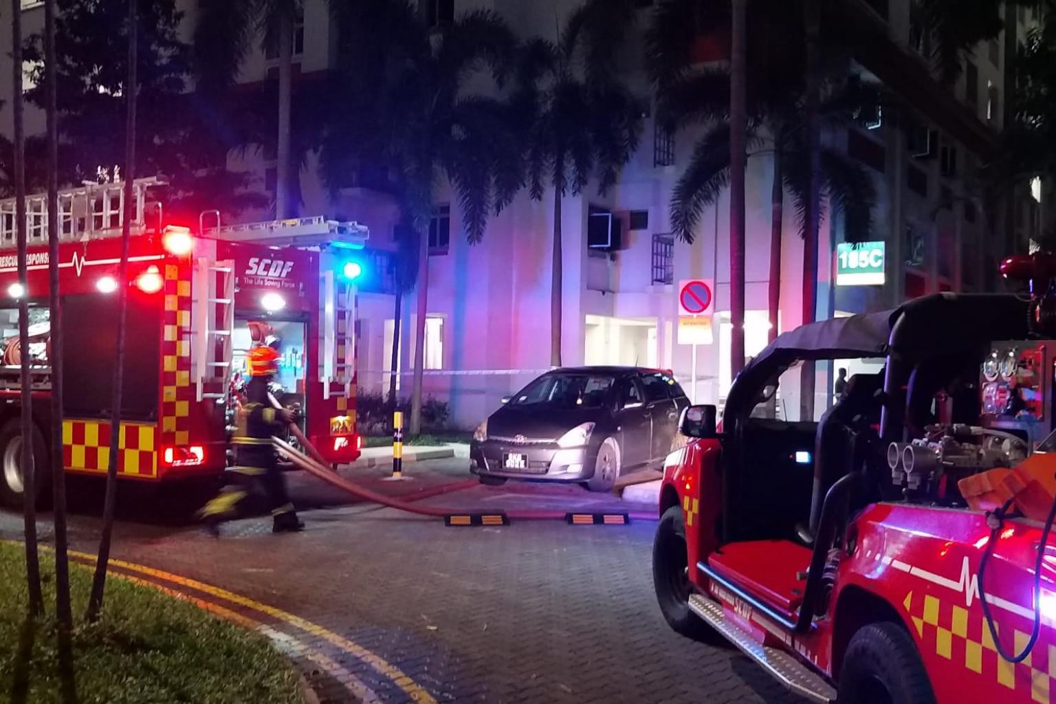 Charging PMD battery suspected to be origin of fire at Sengkang flat ...