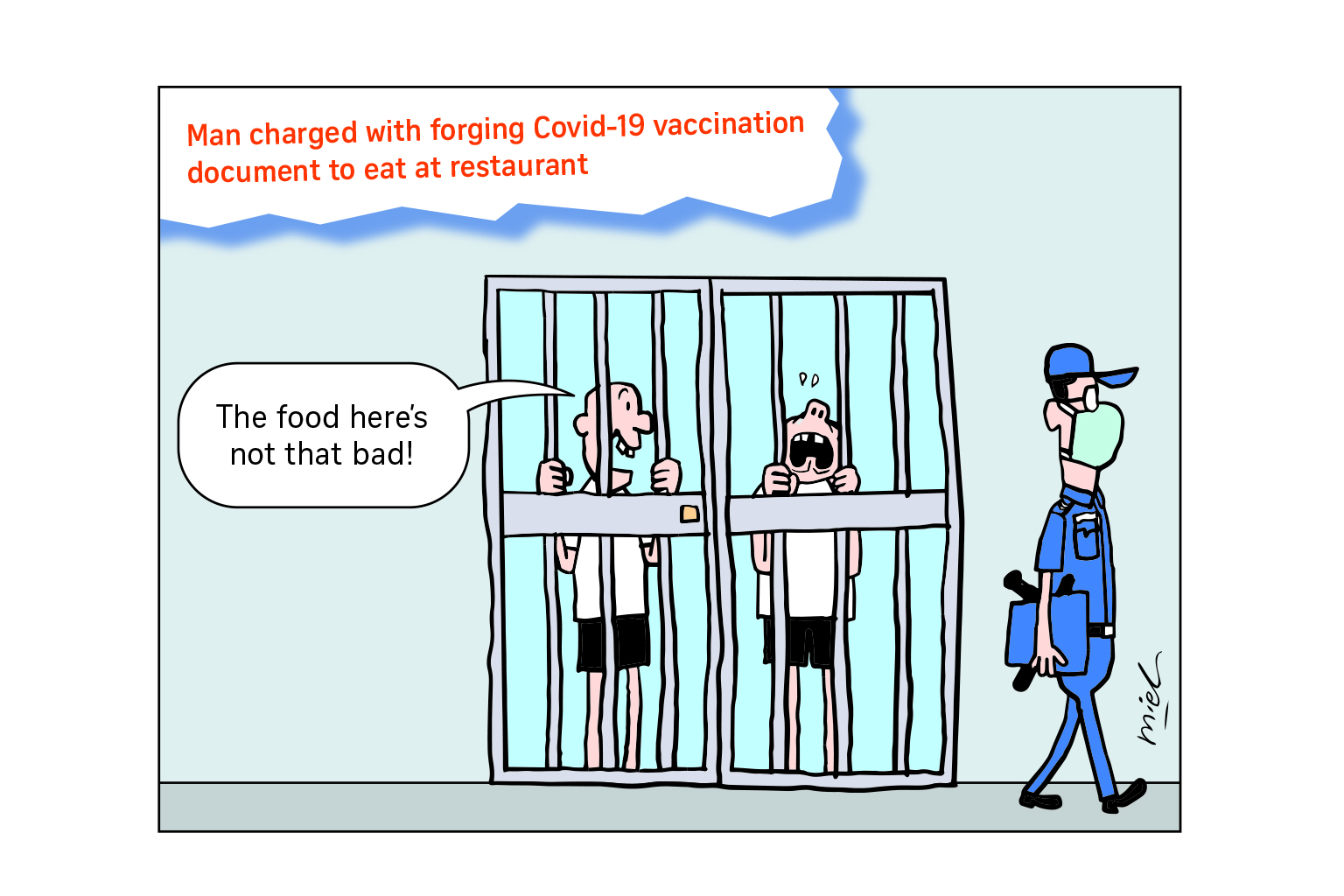 A Cartoonist's View: Miel, Sept 19, 2021 | The Straits Times