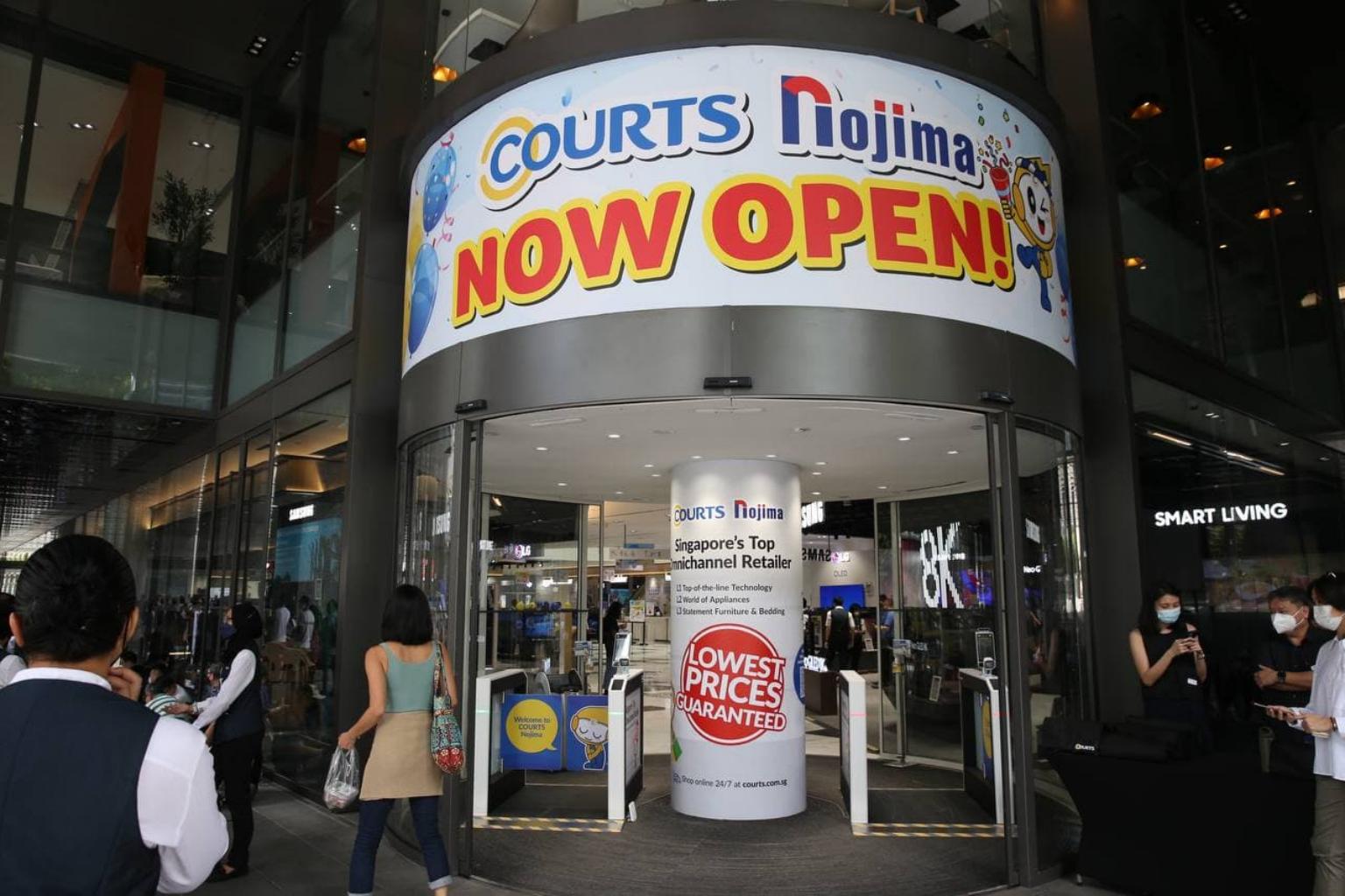 Courts opens flagship store at The Heeren on Nov 6 to catch year-end ...