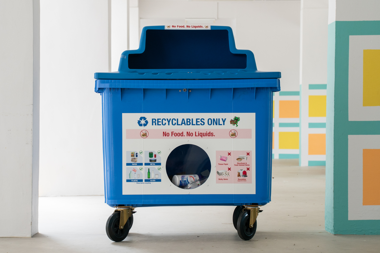 Transparent bins piloted at HDB blocks to encourage better recycling ...