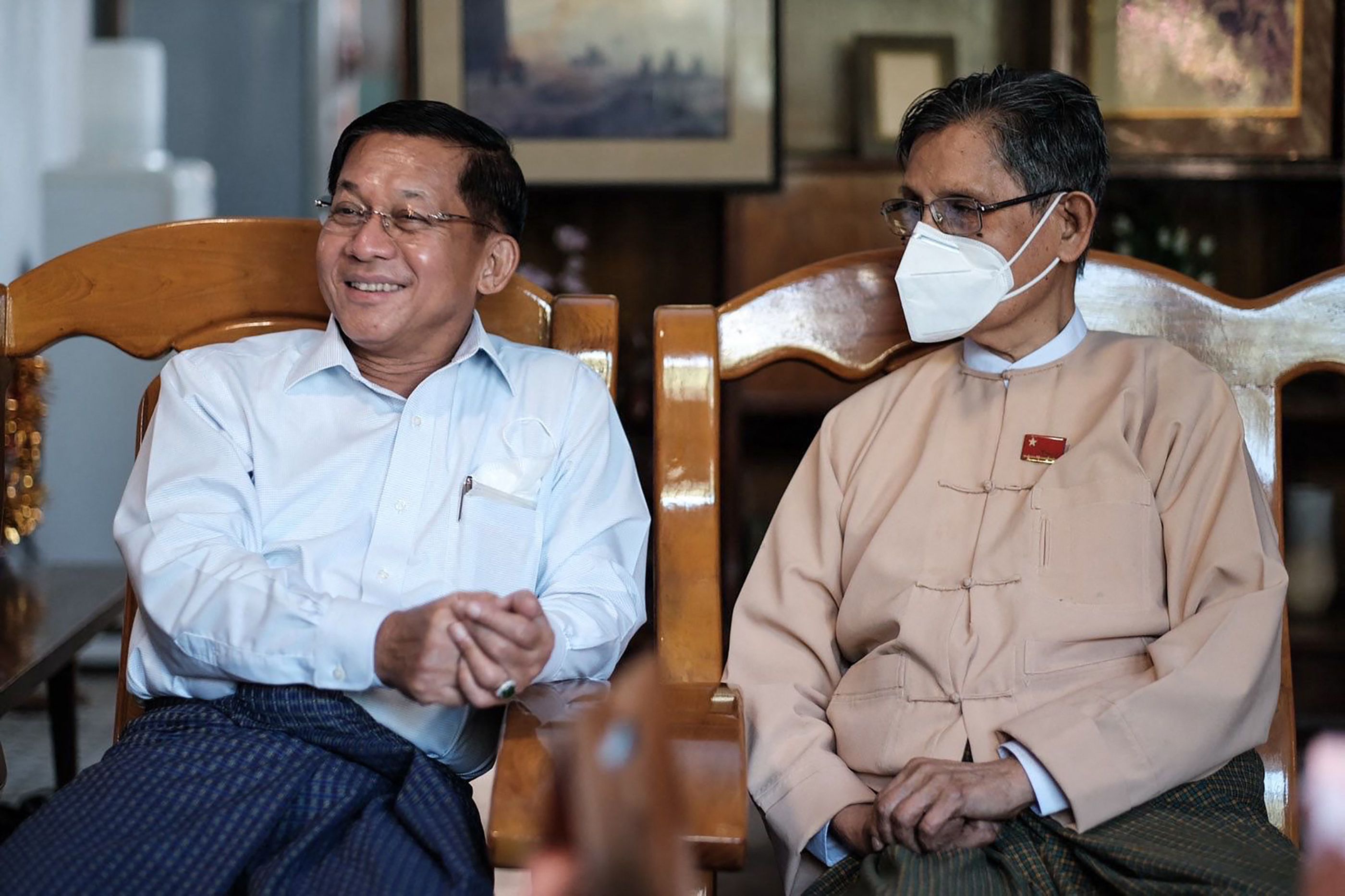 Myanmar junta chief meets Suu Kyi party stalwart | The Straits Times