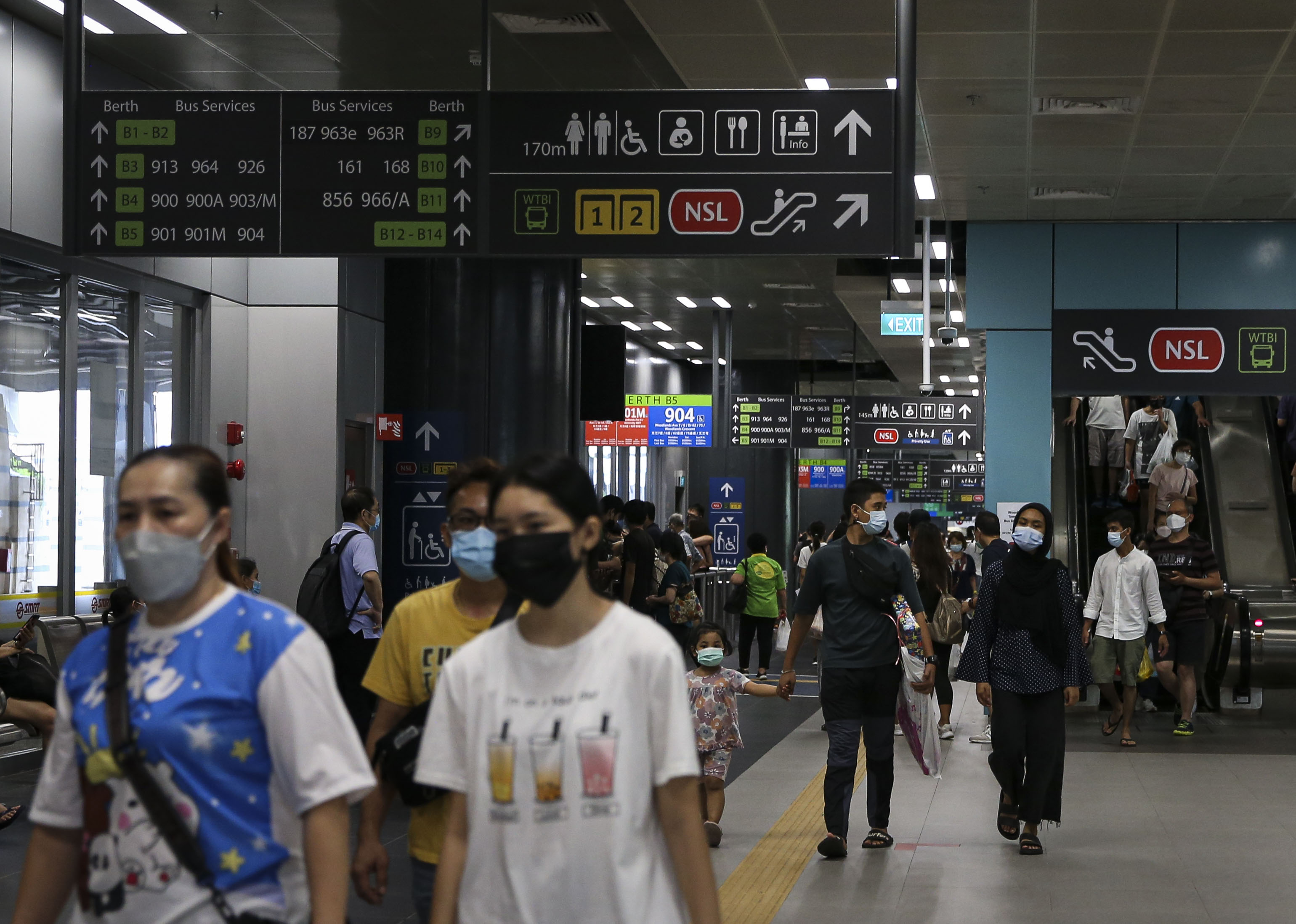 Commuters glad bus services return to Woodlands Integrated Transport ...