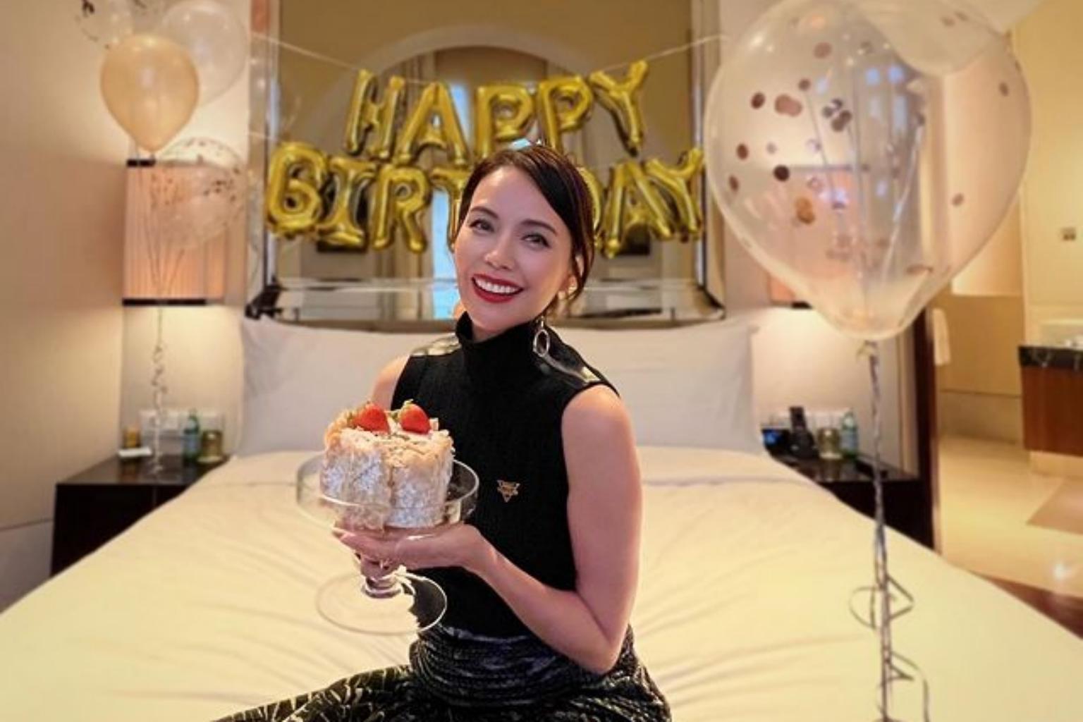 Actress Zoe Tay turns 54 with cake and many 'likes' | The Straits Times